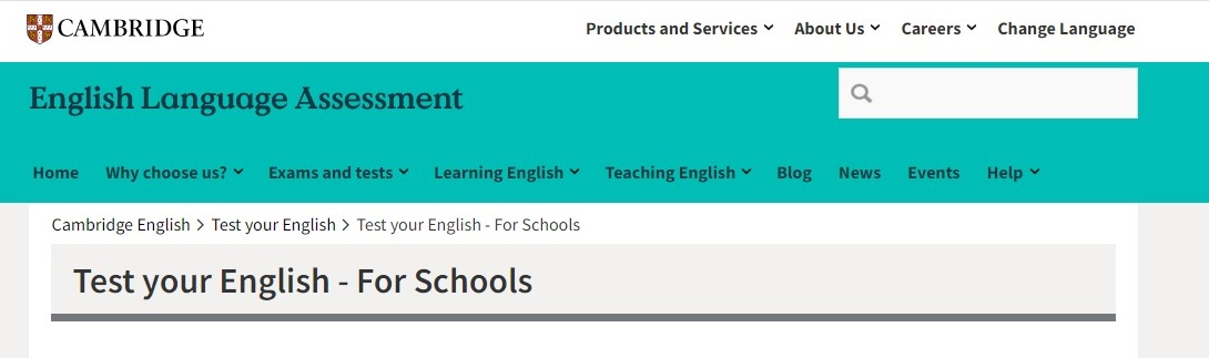 Teste de nivelamento de Língua Inglesa – Centro de Idiomas da Ufac